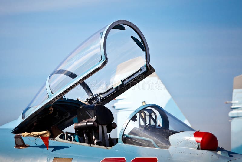 Cockpit of fighter jet stock photo. Image of defence - 59586298