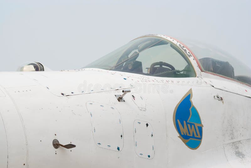 Cockpit of MiG-29 jet editorial image. Image of kacha - 15662425