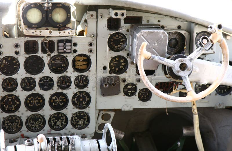 Russian Fighter Cockpit stock image. Image of fighter, electronics - 162949