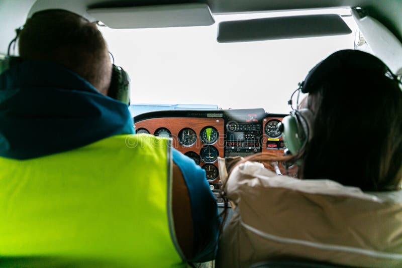This is a Cockpit View of Exciting Flight Training Sessions with Expert ...
