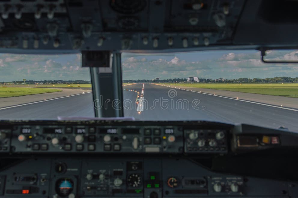 Cockpit View stock photo. Image of airworthiness, inflight - 44061346