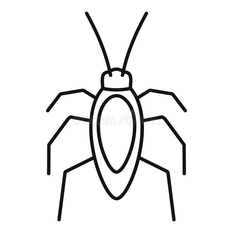 Cockroach Outline Stock Illustrations – 2,440 Cockroach Outline Stock ...