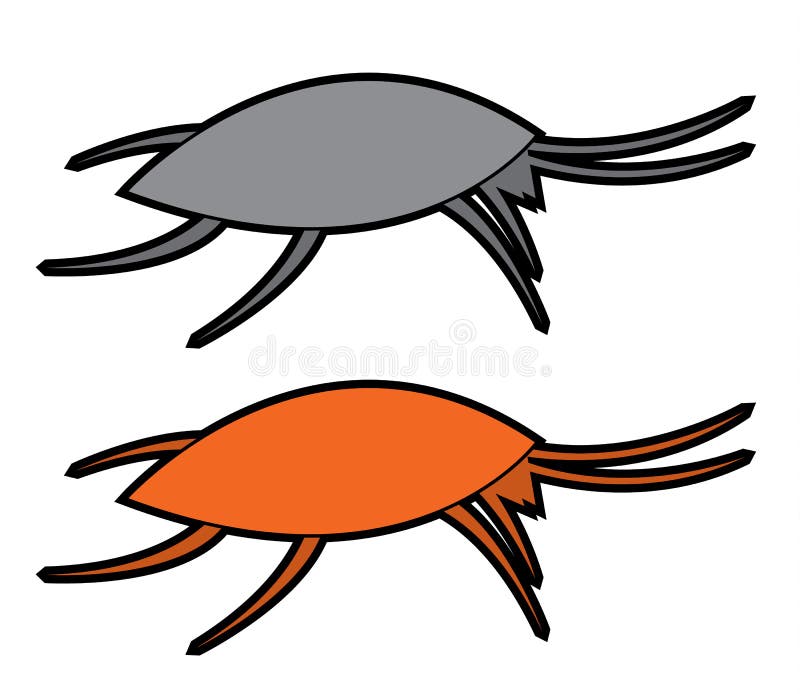 Cockroach stock vector. Illustration of exoskeleton, biology - 48799206