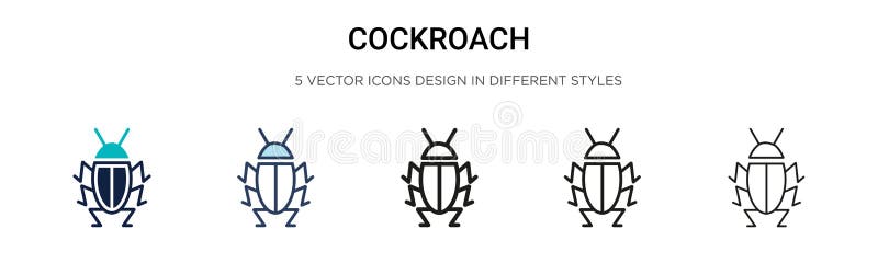 Cockroach Outline Stock Illustrations – 2,256 Cockroach Outline Stock ...