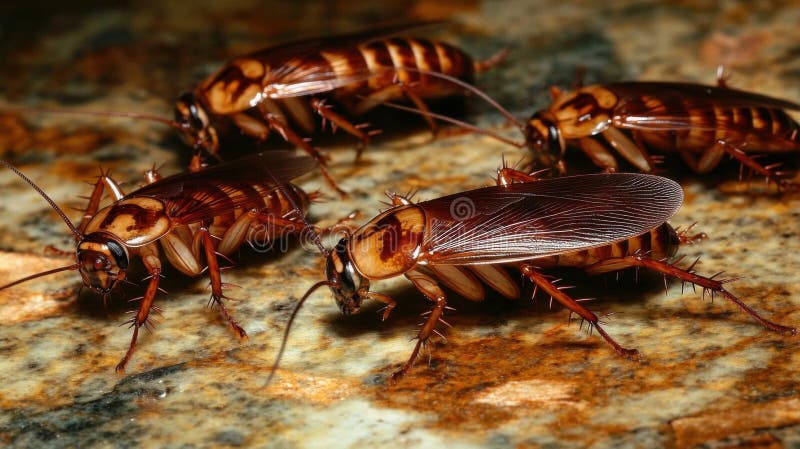 Cockroach Infestation, Identification, Prevention, and Control Stock ...