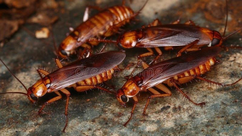 Cockroach Infestation, Identification, Prevention, and Control Stock ...