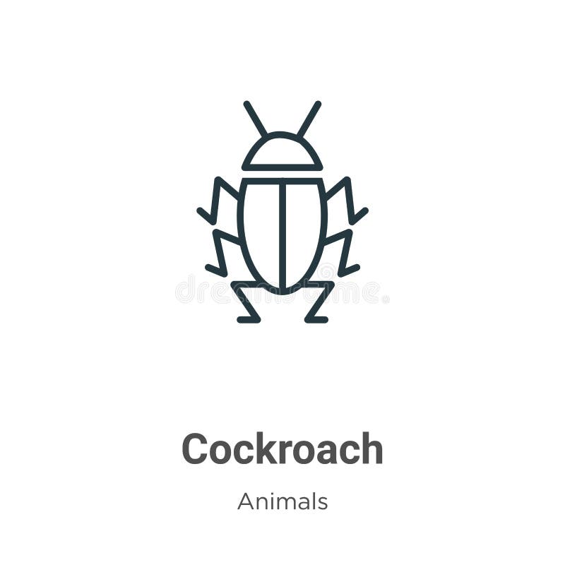 Cockroach Outline Stock Illustrations – 2,256 Cockroach Outline Stock ...