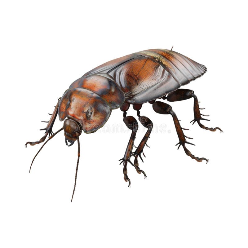Cockroach on Transparent Background - Ai Generated Stock Illustration ...