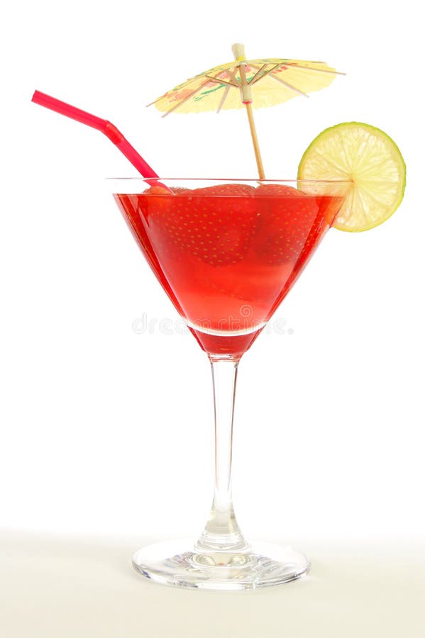 Red Lime Cocktail stock image. Image of beverage, booze - 442375