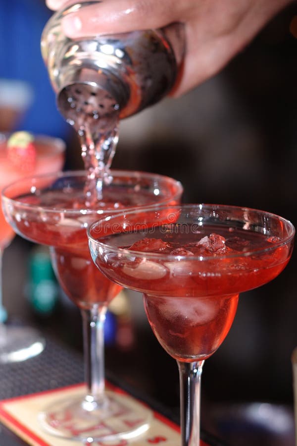 Cocktail drinks stock image. Image of party, glass, horizontal - 4714405