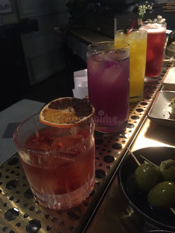 Cocktail or Alcoholic Mixed Drink Editorial Photography - Image of ...