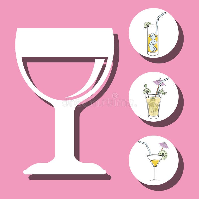 Cocktail bar menu stock vector. Illustration of lemon - 65905510