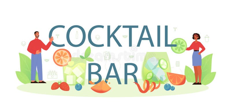 Cocktail Header Stock Illustrations – 746 Cocktail Header Stock ...