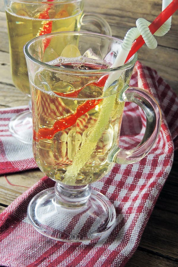 Cocktail and Cocktail Straw Stock Image - Image of focus, horizontal ...