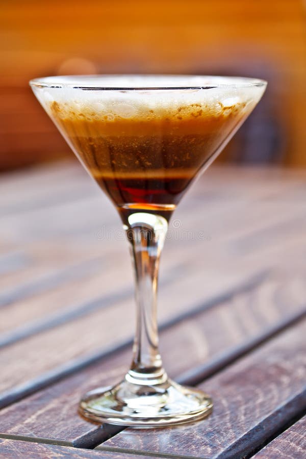 Cocktail coffee stock image. Image of restaurant, milk - 25852287