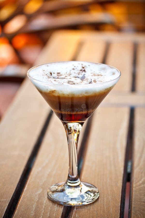Cocktail with coffee stock photo. Image of cream, specialty - 112666