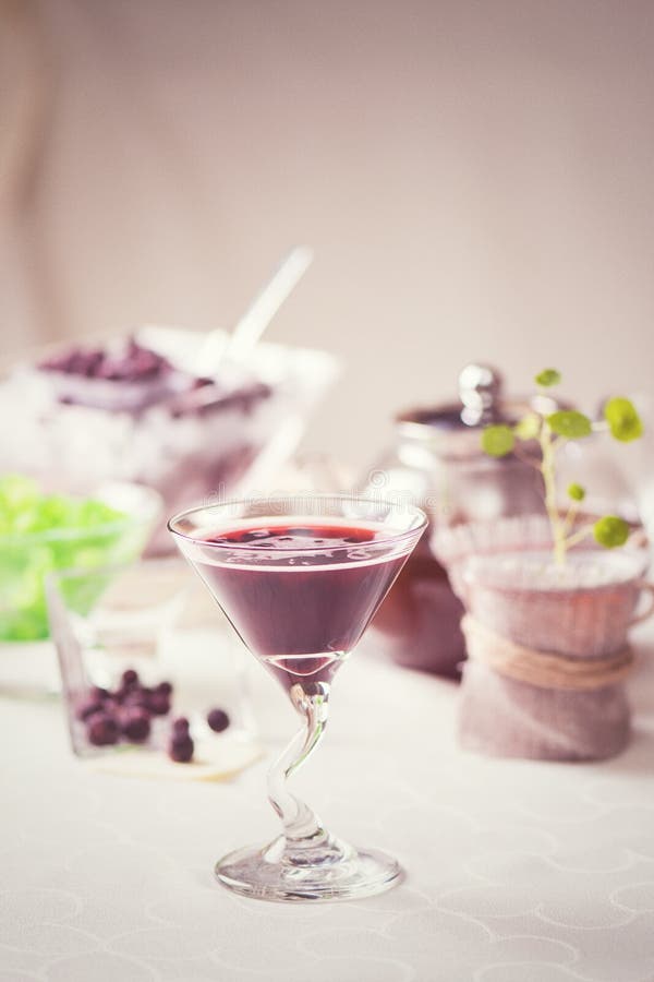 Cocktail from currant stock photo. Image of natural - 116278048