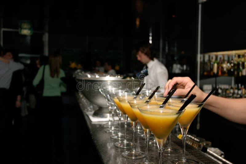 Cocktail Da Vodca E Do Sumo De Laranja Imagem de Stock - Imagem de ...