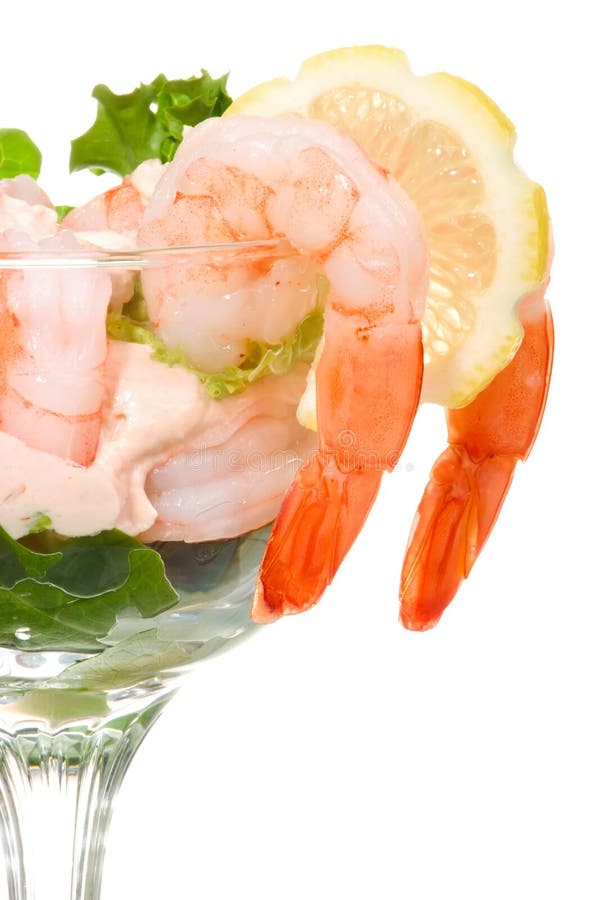 Cocktail de crevette photo stock. Image du crevettes, nourriture - 5826414