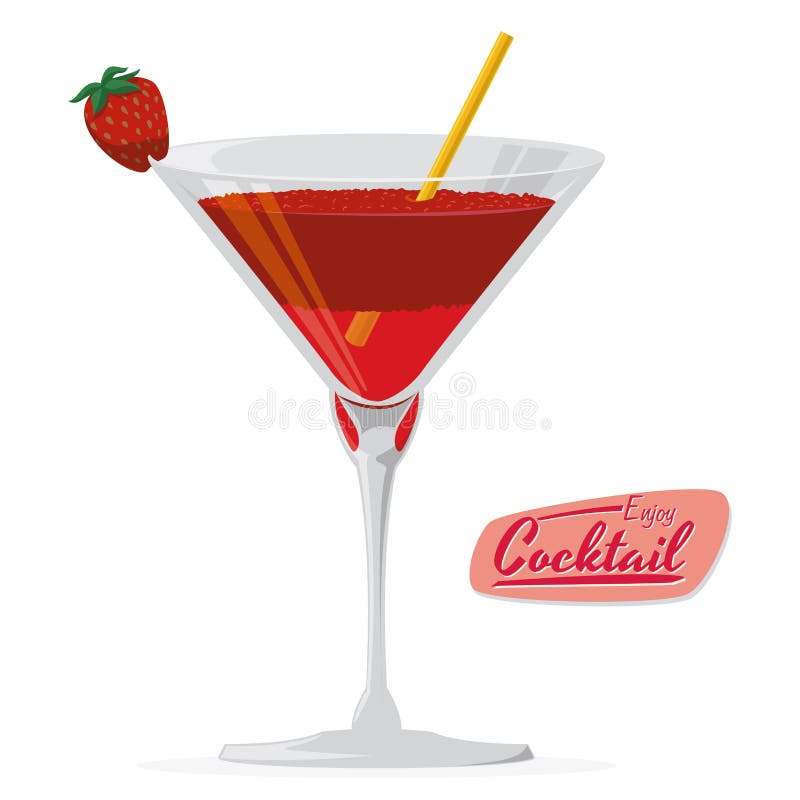 Cocktail design stock vector. Illustration of beverage - 46978336