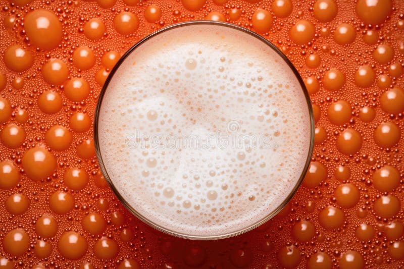 Cocktail Drink Foam with Small Bubbles Stock Photo - Image of alcohol ...