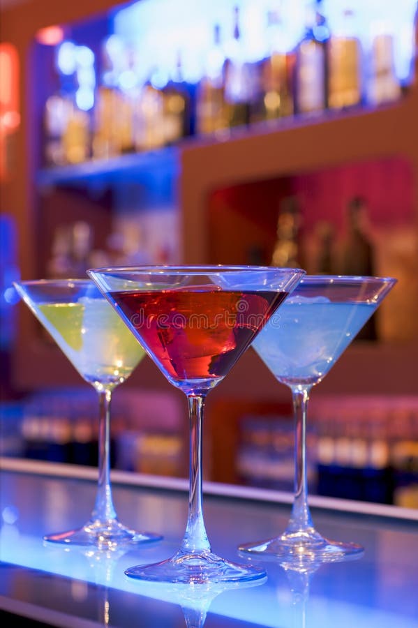 Cocktail drinks stock image. Image of party, glass, horizontal - 4714405