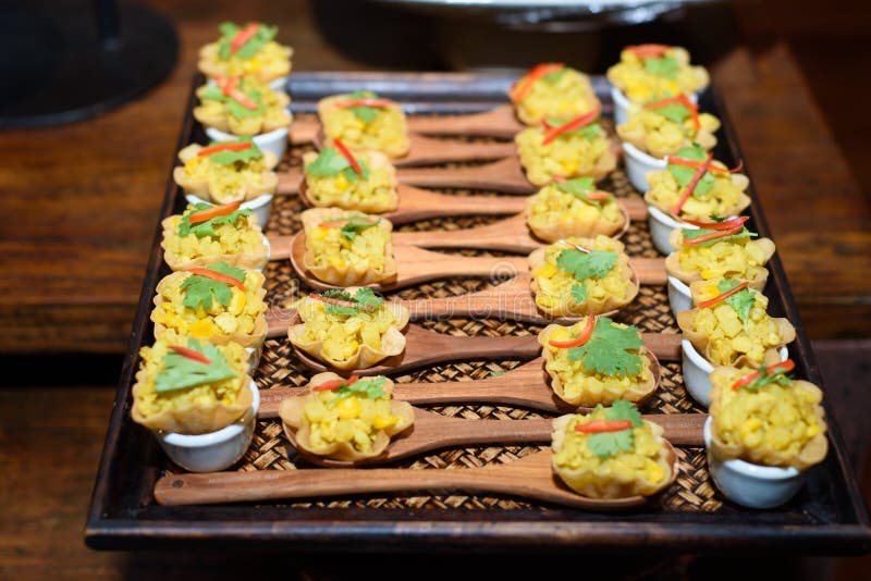 Cocktail food stock photo. Image of gourmet, lemon, buffet - 77126200