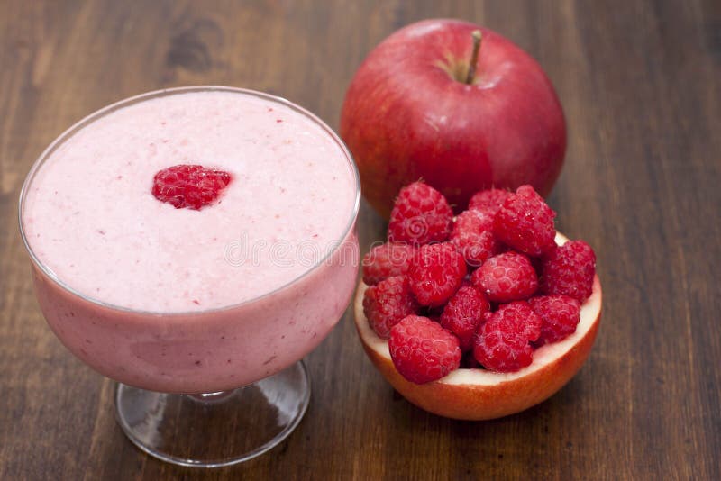 Cocktail of Frozen Raspberries Stock Image - Image of drink, citrus ...