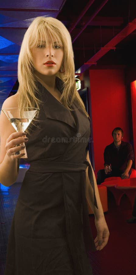 Cocktail girl stock image. Image of nightclub, vodka, advertisement ...