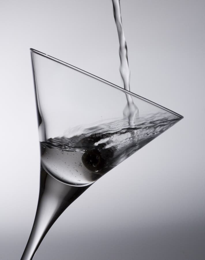 Cocktail glass and liquid stock image. Image of drink - 1178649