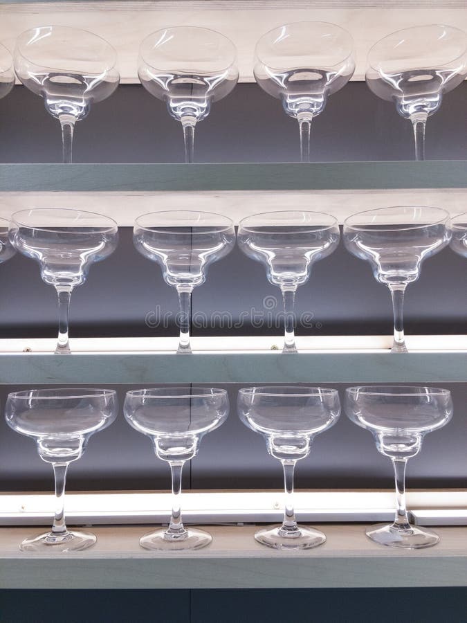 Two Cocktail Glasses with Blue Vodka. Style and Celebration Concept ...