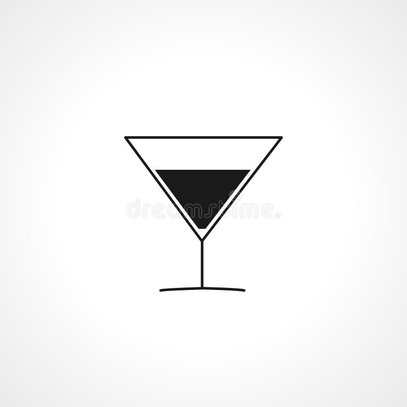 Cocktail Icon. Cocktail Isolated Vector Icon Stock Vector ...