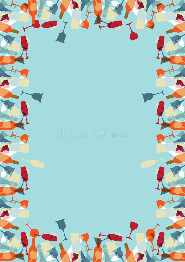 Cocktail Menu Design Background Stock Vector - Illustration of identity ...