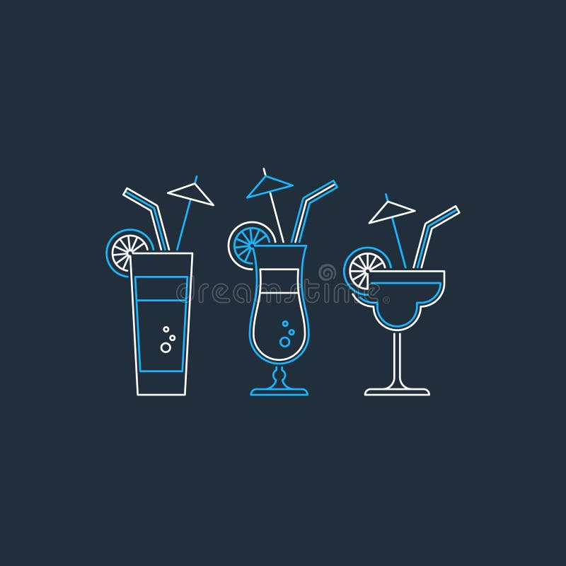 Drinks Fancy Stock Illustrations – 177 Drinks Fancy Stock Illustrations ...