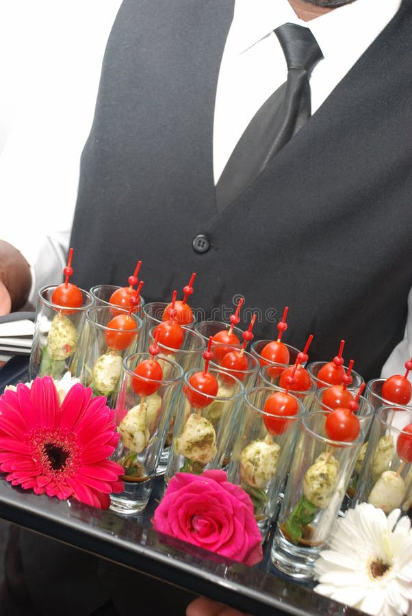 Cocktail party food stock image. Image of food, elite - 20318909