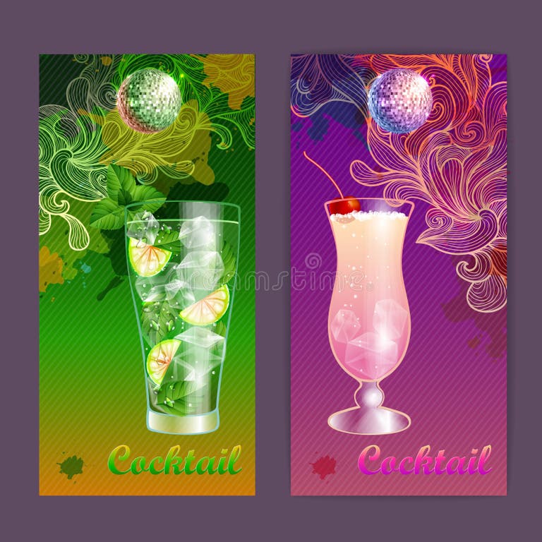 Disco Neon Cocktail Background Stock Illustrations – 1,271 Disco Neon ...