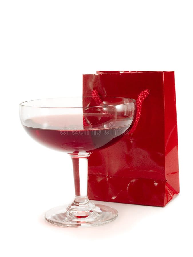 Cocktail and present stock photo. Image of white, cocktail - 58617050