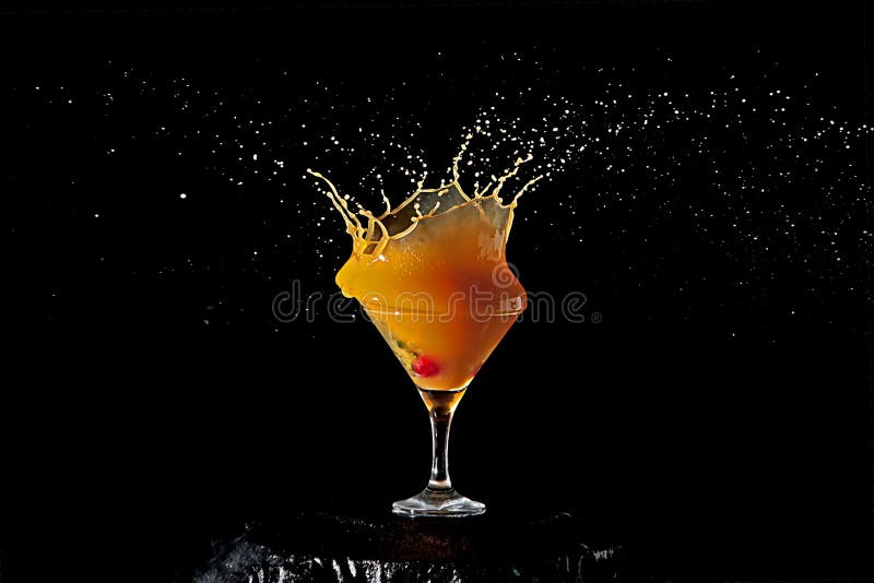 Cocktail stock photo. Image of fiesta, motion, coctel - 97258980