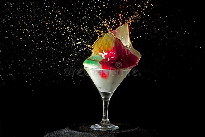 Cocktail stock image. Image of indoor, summer, coctel - 97258987