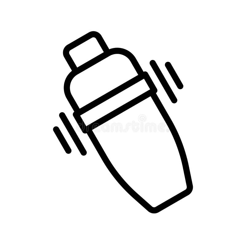 Cocktail Shaker Icon Vector From Event Collection. Thin Line Cocktail ...
