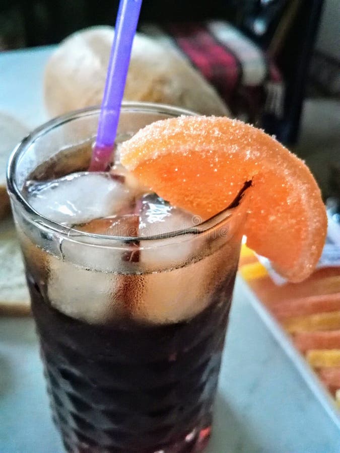 Cocktail with Sirop stock image. Image of sirop, sidr - 92679561