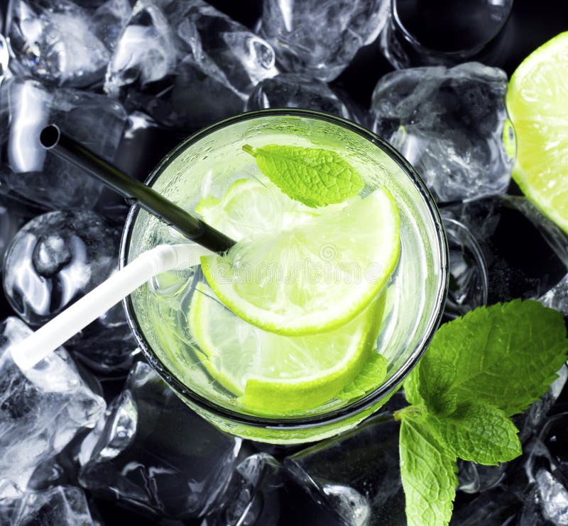 Cocktail square stock photo. Image of fruits, beverage - 42064544