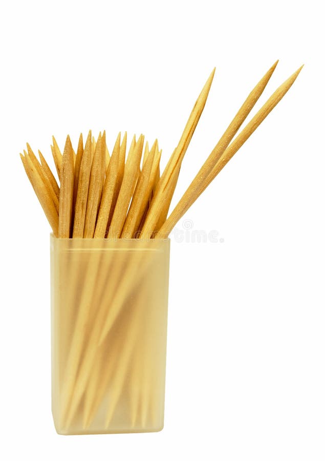 Cocktail Sticks / Toothpicks - Isolated Stock Image - Image of cocktail ...
