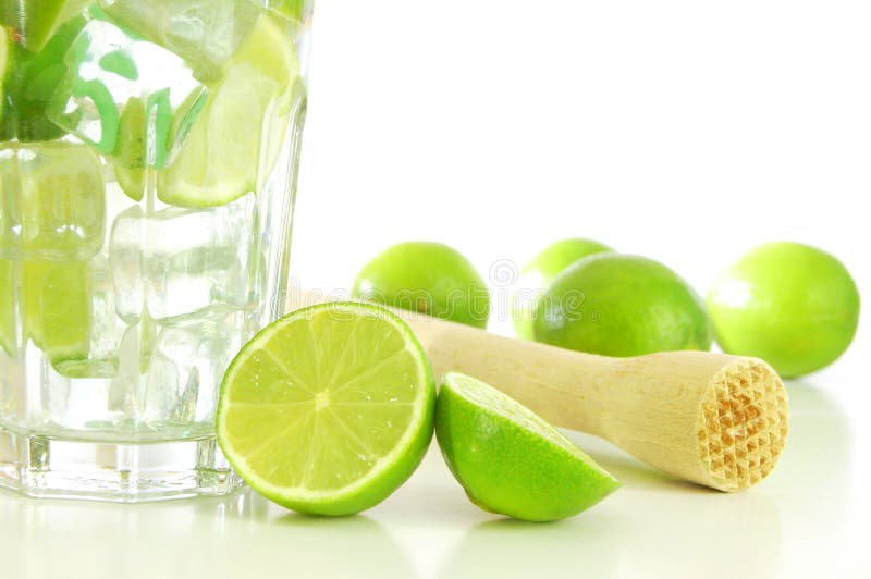 Cocktail still life stock image. Image of cube, copyspace - 10291219