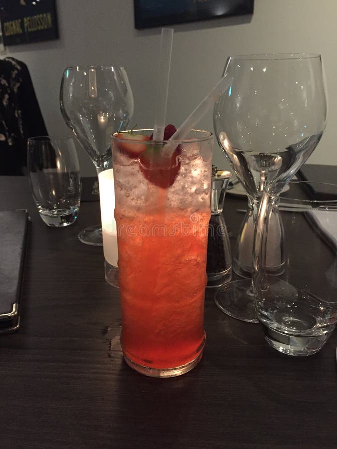 Raspberry Breeze stock image. Image of alcohol, party, green - 854789