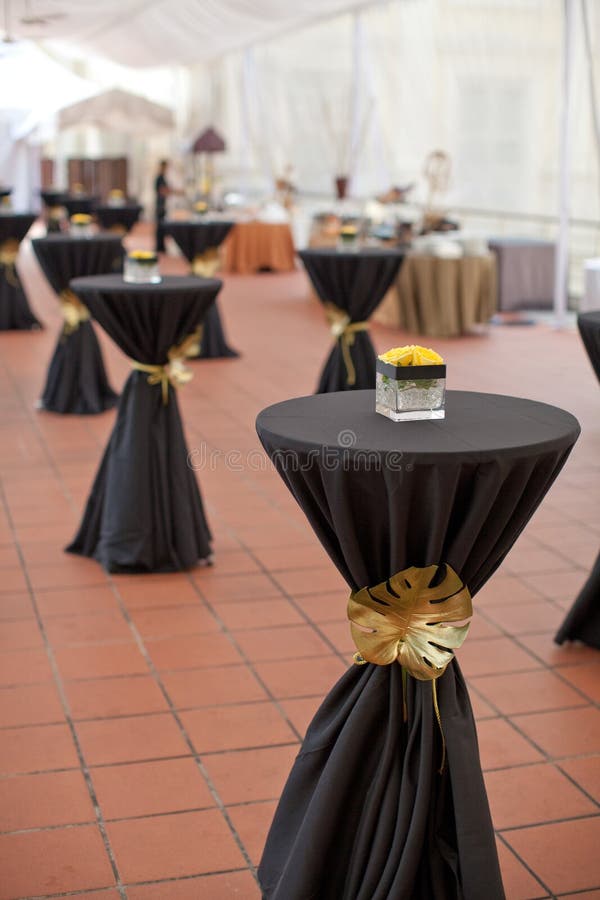 Cocktail Table stock image. Image of beauty, florist - 67933359