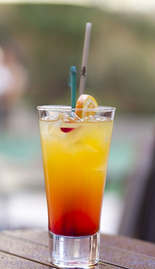 Frozen Daiquiri on a Cruise Ship Bar Stock Image - Image of glass ...