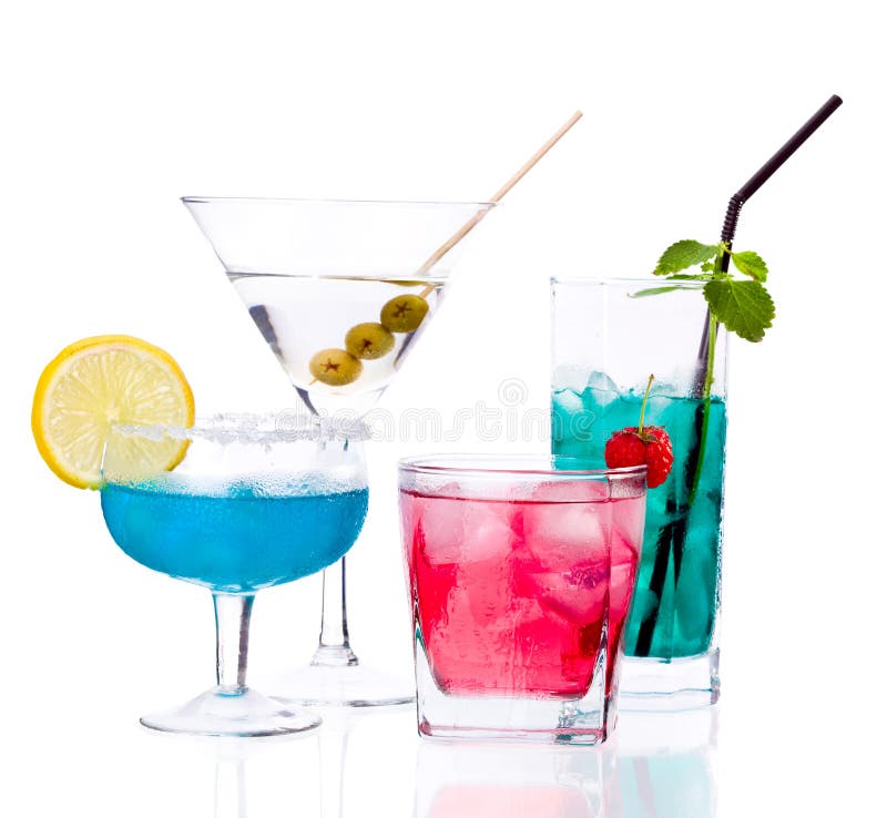 Cocktail Collection stock image. Image of mojito, alcohol - 9512937