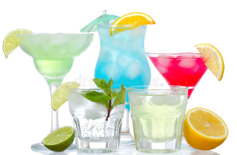 Cocktails stock image. Image of party, glass, drinks - 29595979