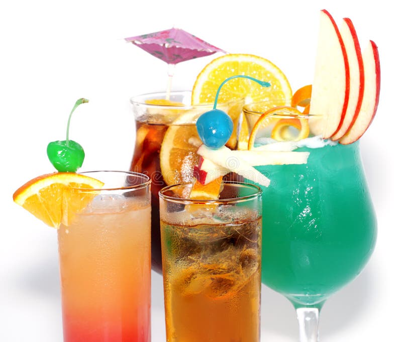 Fancy drink cocktails stock photo. Image of beers, drink - 21969486